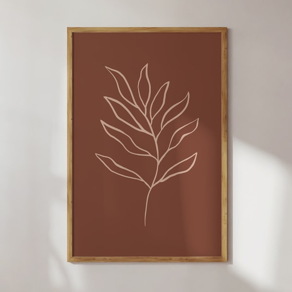 Rust Color Wall Art - Etsy