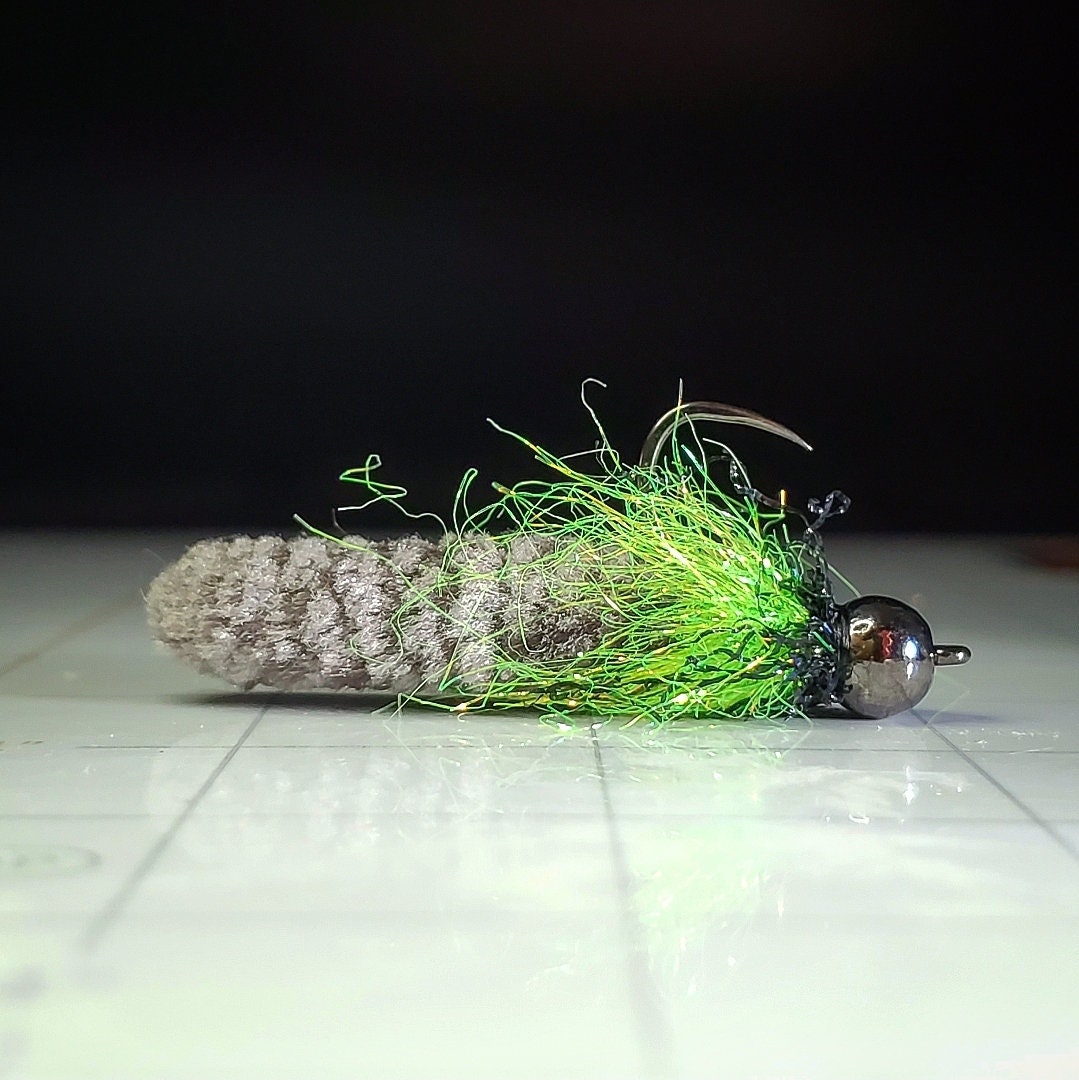 Three (3) Caddis Mop Flies - Flies for Fly Fishing - Etsy