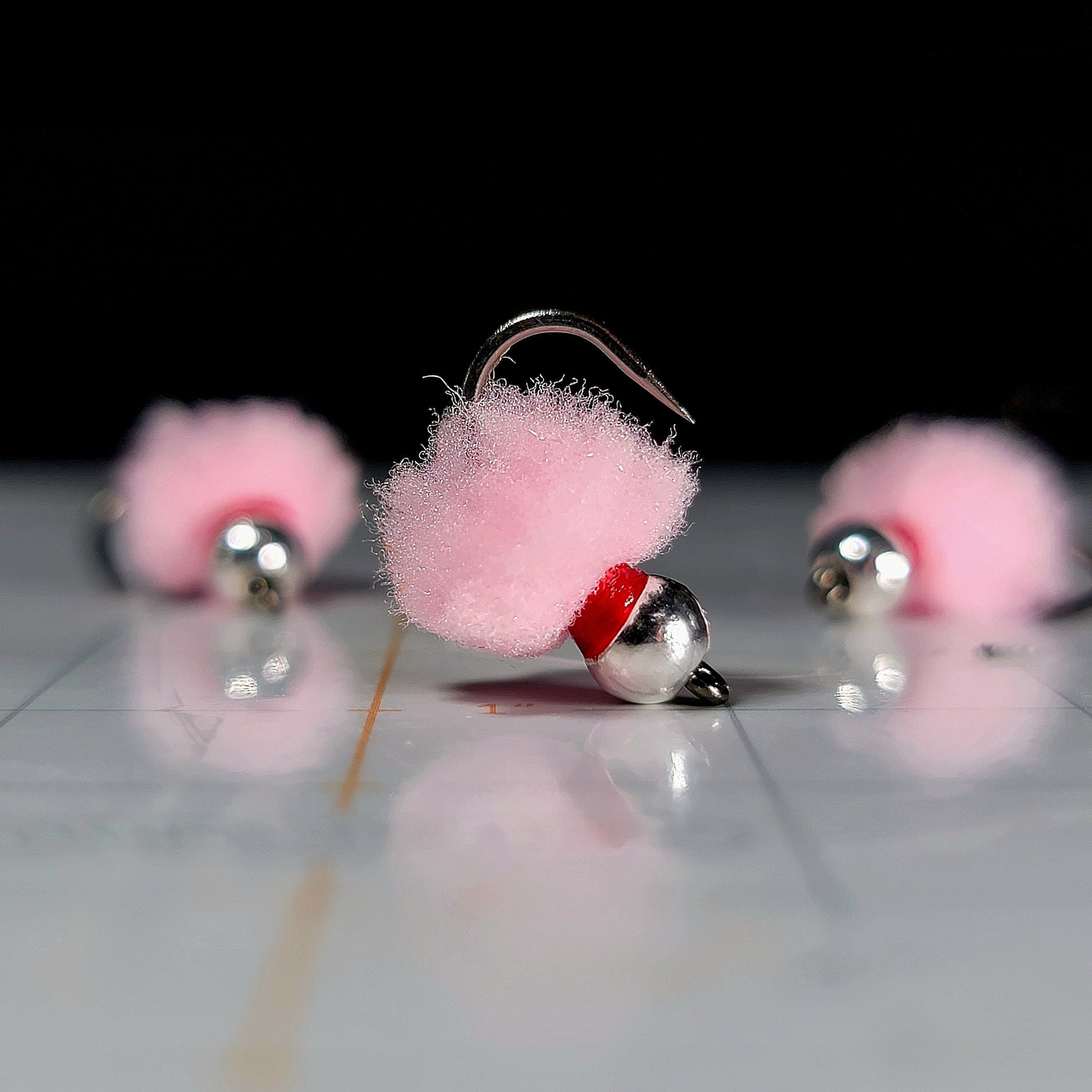 Three (3) Eggatacy Eggs - Eggstacy Fly Pattern for Fly Fishing. Salmon ...