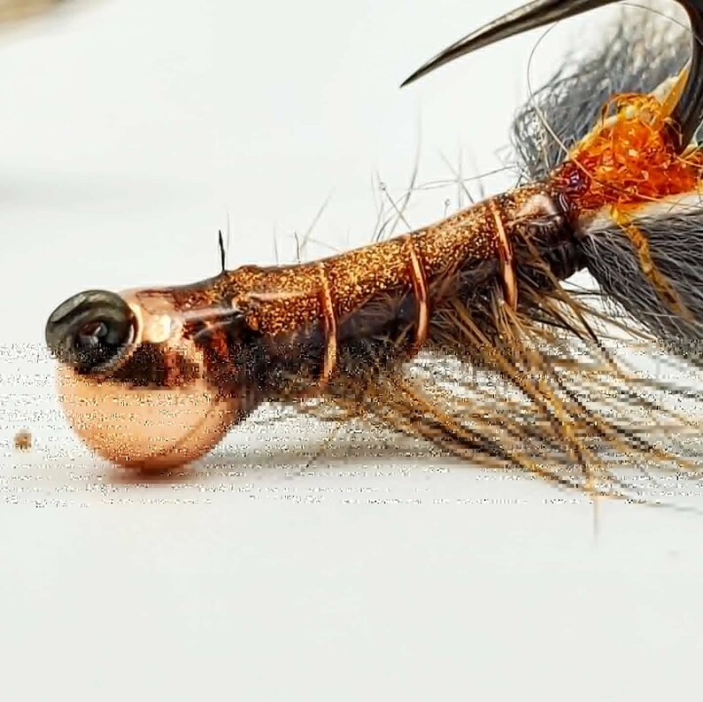 Three 3 Micro Cray Crayfish Streamer Euro Nymph for Fly | Etsy