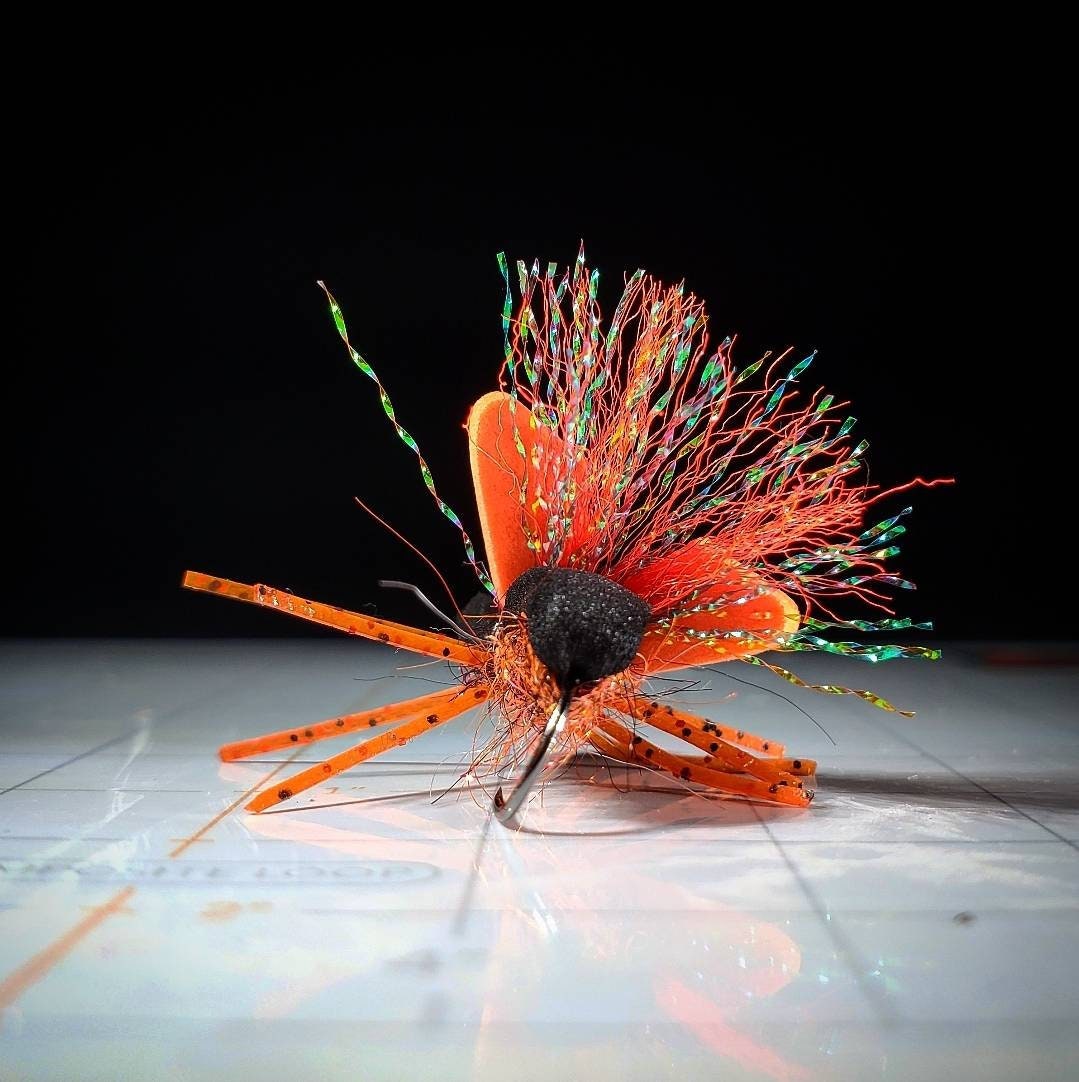 Three (3) Brood XIV Cicada - Dry Fly for Fly Fishing. Trout Flies and ...