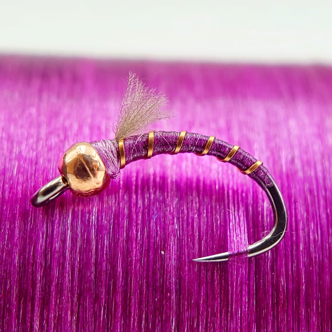 Three (3) Midge Emerger - Zebra Midge - Nymph Fly for Fly Fishing. - Etsy