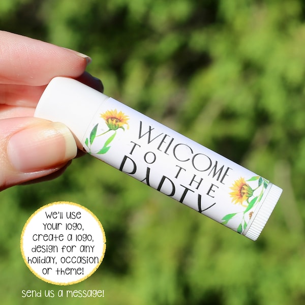 Custom Logo Chapsticks - Etsy