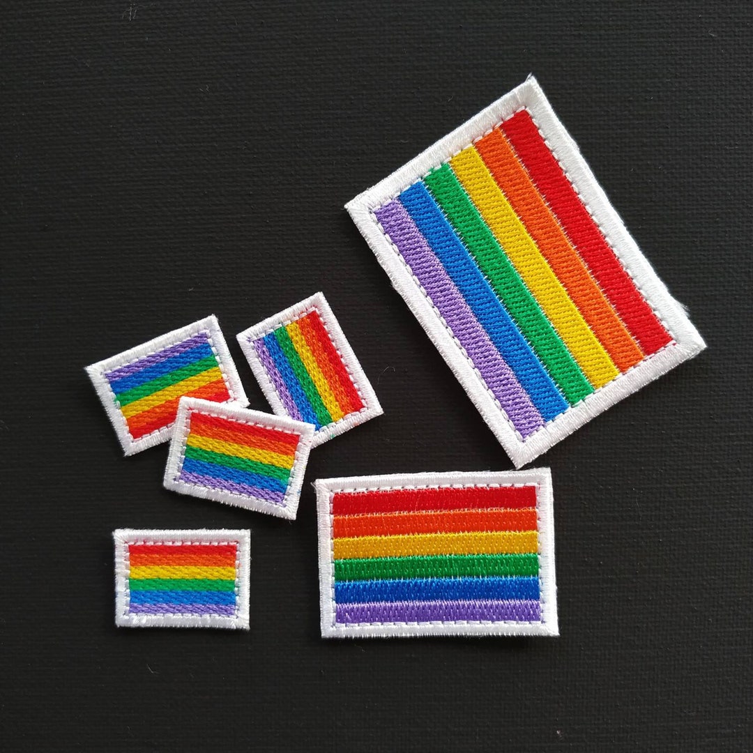 Rainbow Patch LGBTQ Lesbian, Gay, Bisexual, Transgender, Queer Lgbt ...