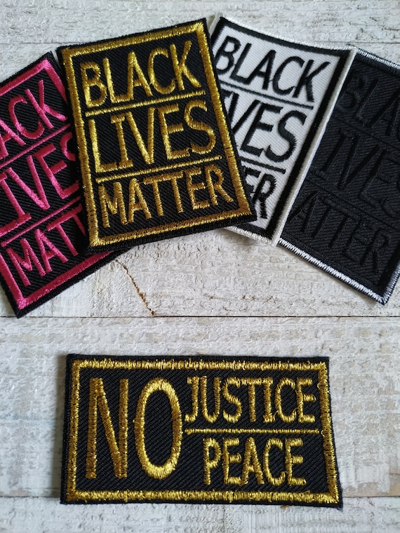 Black Lives Matter Patch Movement for Black Lives in | Etsy