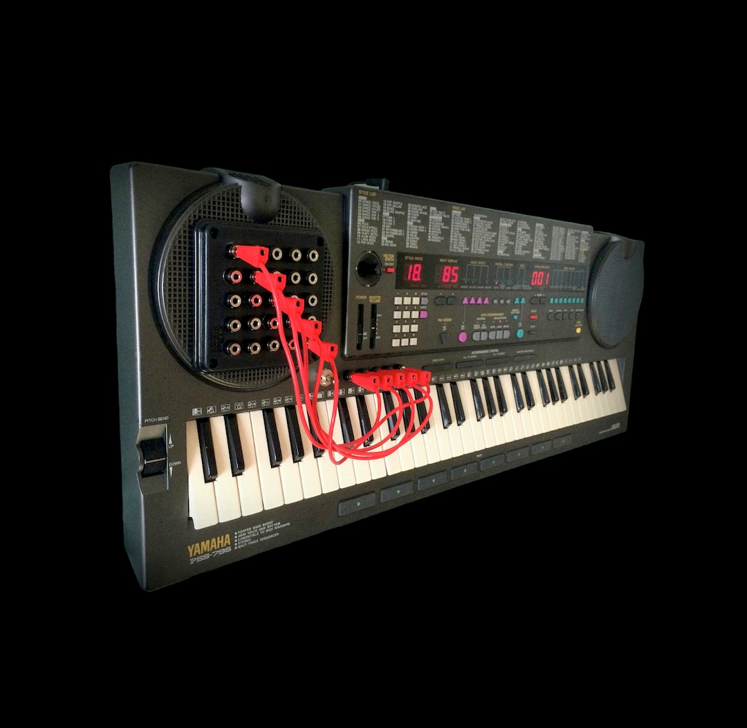 Yamaha PSS 795 Vector AWM Synth Patch Bay & Random ROM Sequence ...