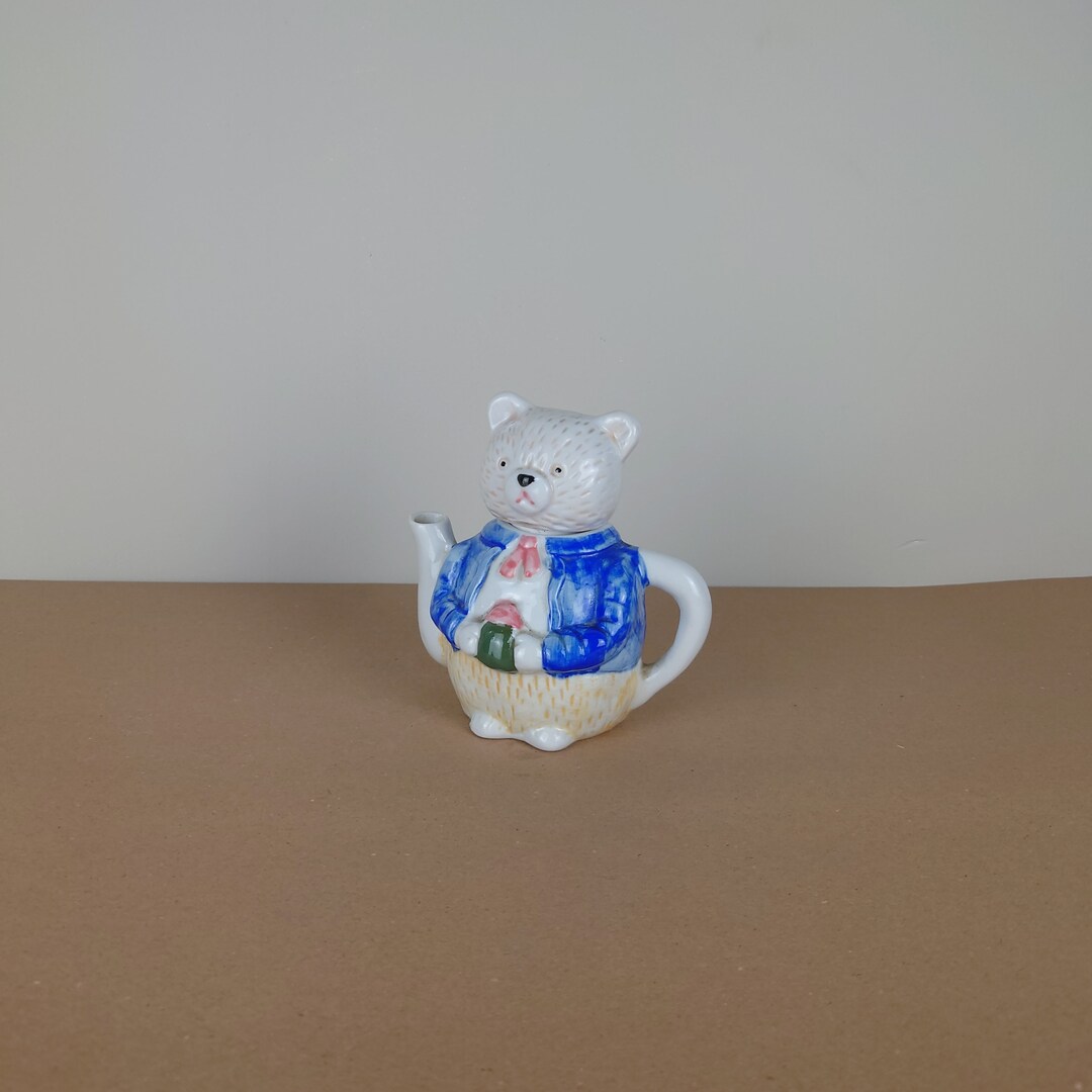Ornamental Teddy Bear Teapot. Vintage Excellent Tea Pot. - Etsy