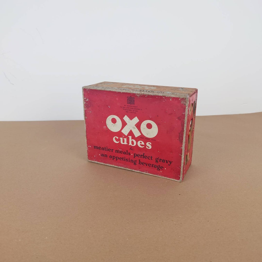 Vintage Original OXO Large Tin - Etsy