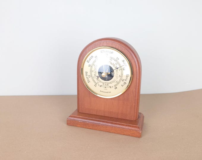 Vintage Bronty Barometer. Made in Britain. Historic Traditional Weather ...