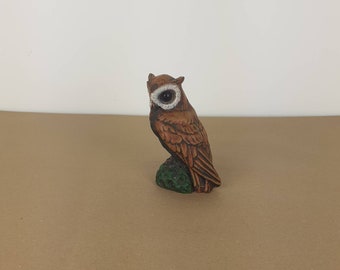 Resin Owl Figurine - Etsy