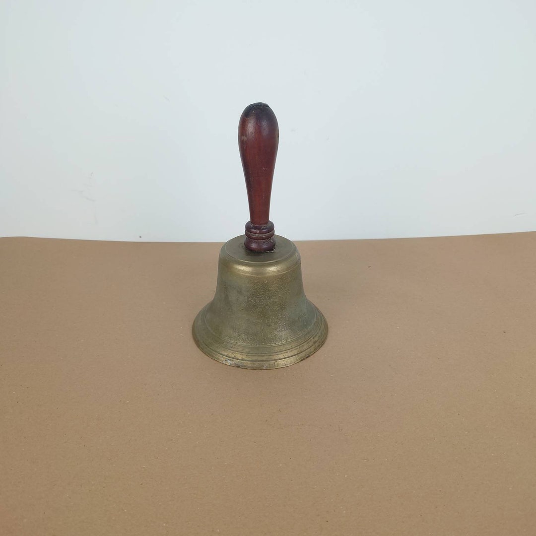 Vintage Giant Brass Victorian Hand Dinner Bell. No Ring - Etsy