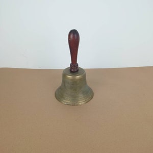 Vintage Giant Brass Victorian Hand Dinner Bell. No Ring - Etsy