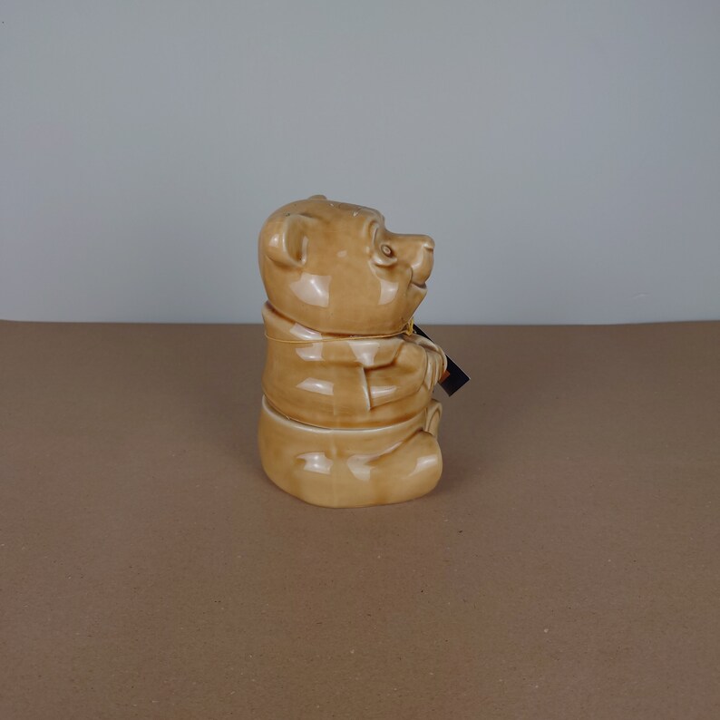 Winnie the Pooh Bear Honey Pot. Vintage Ceramic Bear Pot - Etsy