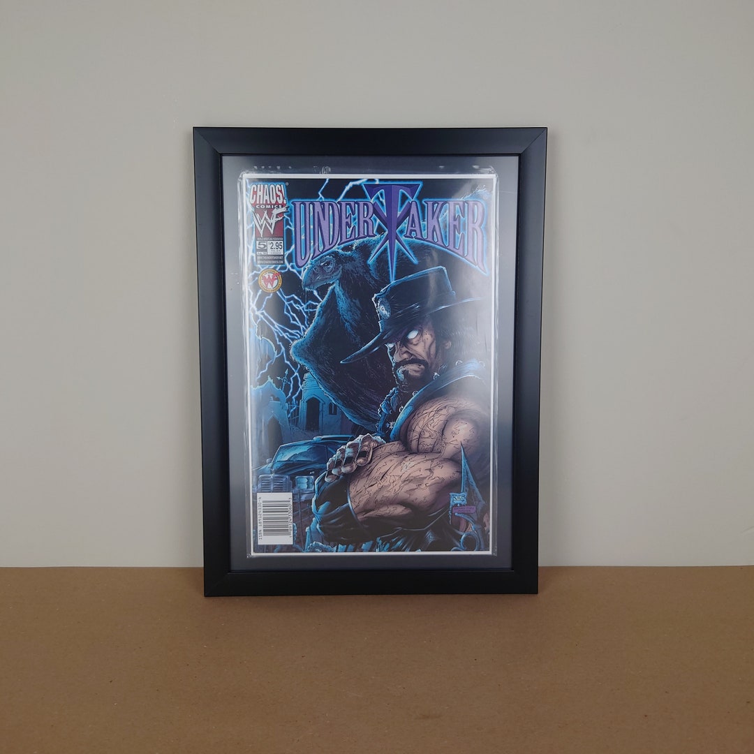 Framed the Undertaker Wrestling. Vol 1 No 5 1999 NM Comic Book. WWE/WWF ...