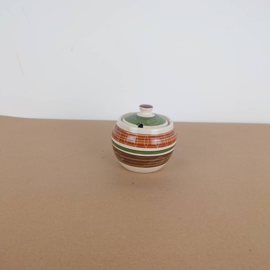 Vintage Ceramic Pot With Lid. Sauce Bowl / Collectable Kitchenware - Etsy