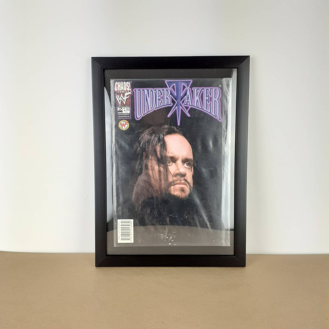 Framed Undertaker Comic Book: WWE Memorabilia, Rare 1999 Edition - Etsy