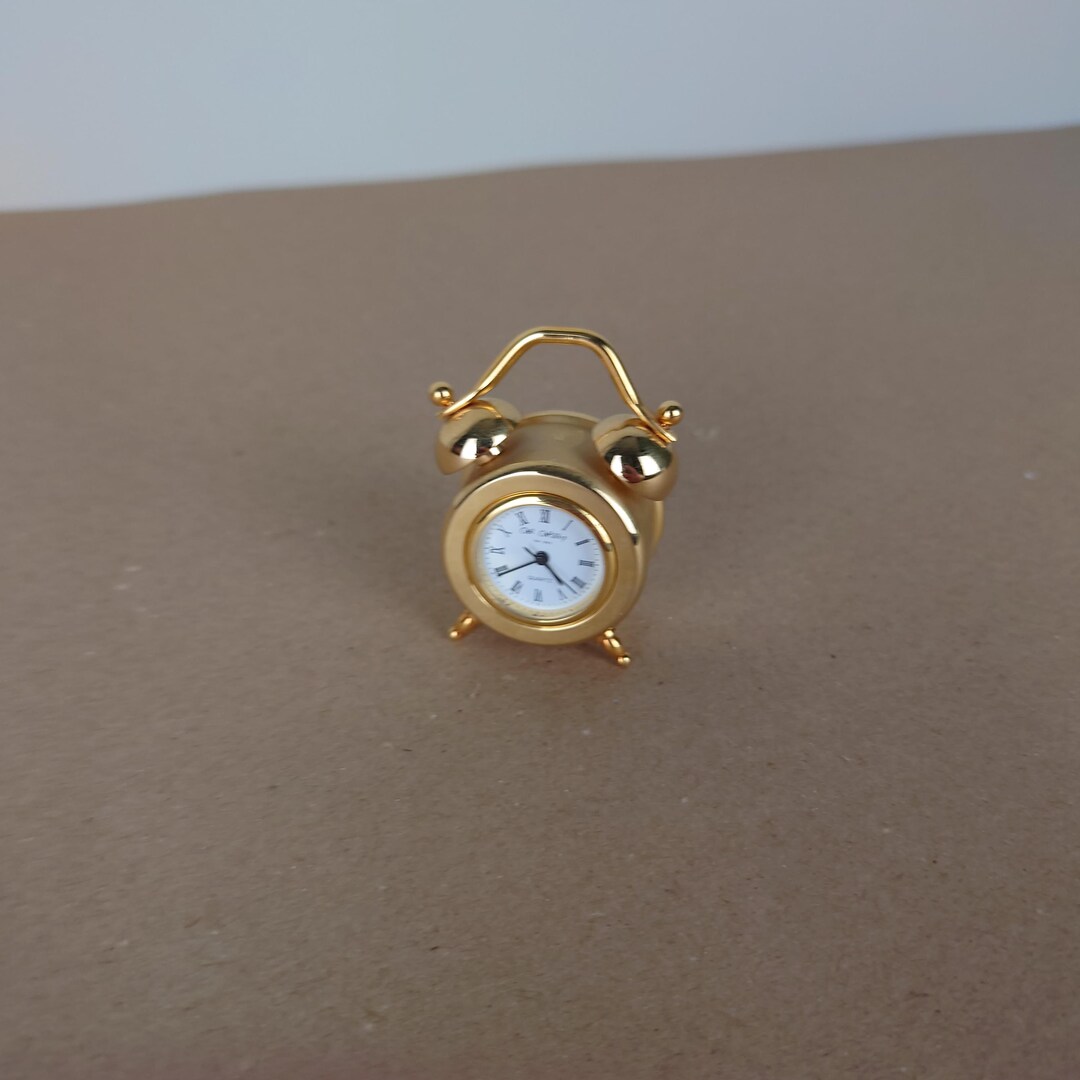 Vintage Widdop Brass Miniature Carriage Clock - Made in England - Etsy