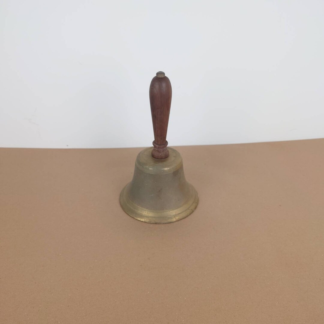 Vintage Giant Brass Victorian Hand Dinner Bell. No Ring - Etsy