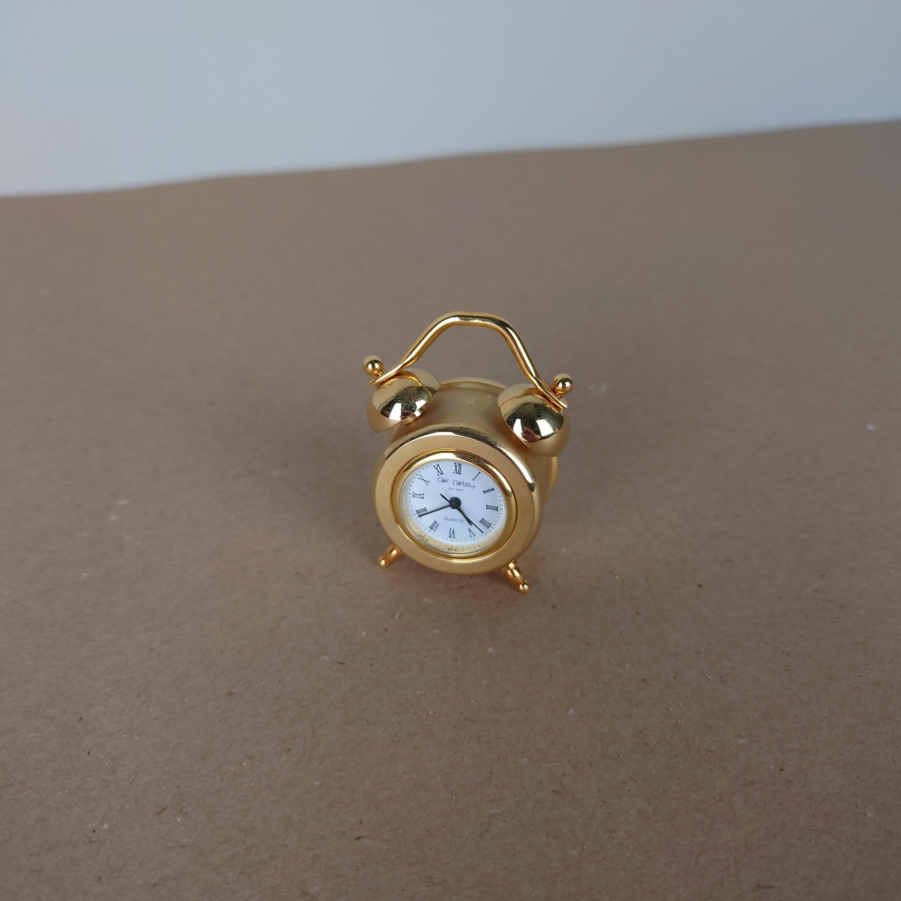 Vintage Widdop Brass Miniature Carriage Clock - Made in England - Etsy