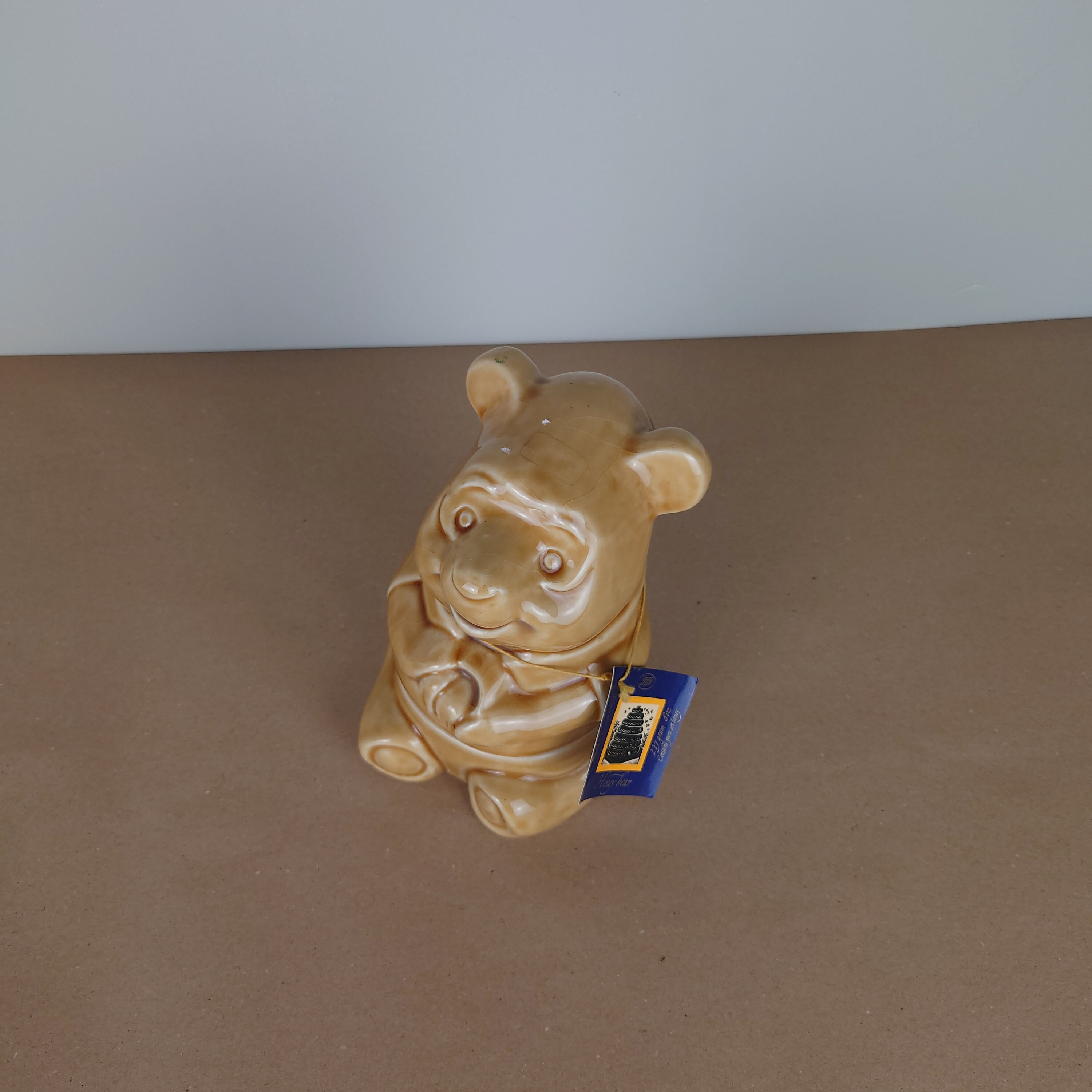 Winnie the Pooh Bear Honey Pot. Vintage Ceramic Bear Pot - Etsy