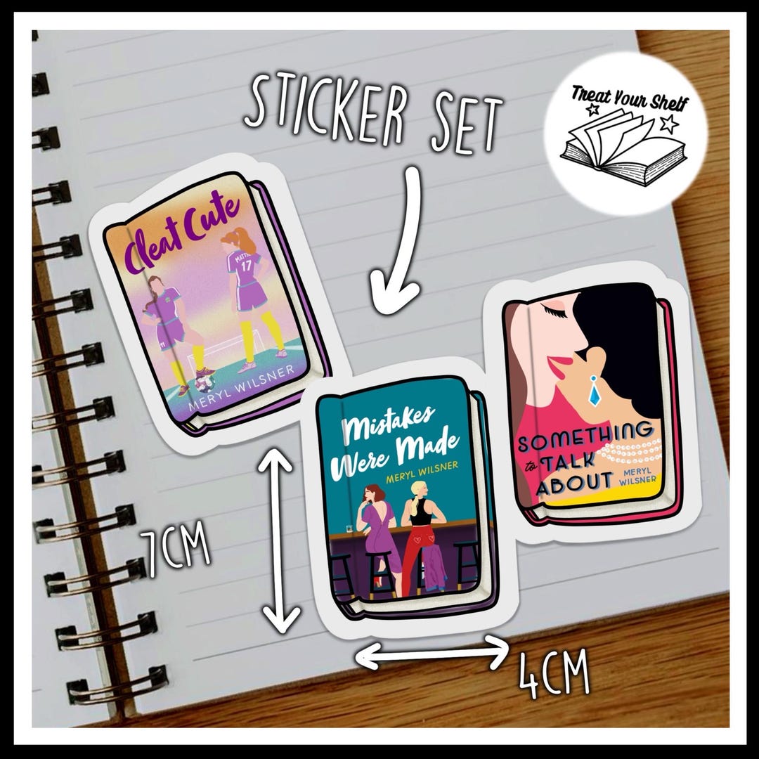 Meryl Wilsner Inspired Sticker Set | Sticker Set Set | Something to ...