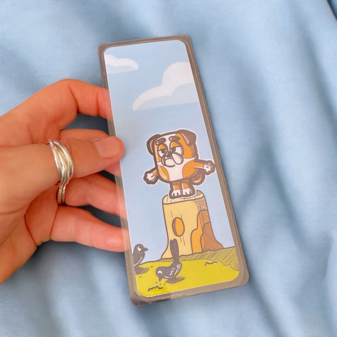 Scarecrow Winton Bluey Inspired Bookmark Winton Scarecrow Bluey's ...
