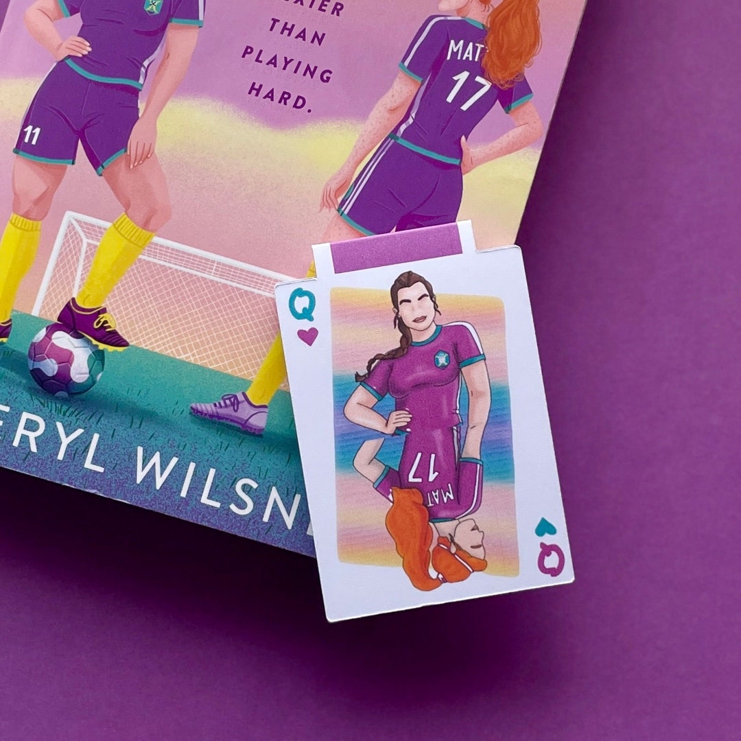 Cleat Cute Inspired Magnetic Bookmark Meryl Wilsner Books Sapphic Books ...