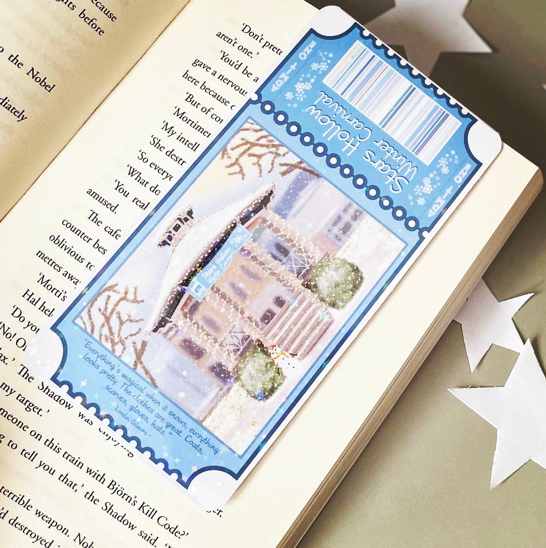 Stars Hollow Winter Carnival Festival Inspired Magnetic Bookmark the ...