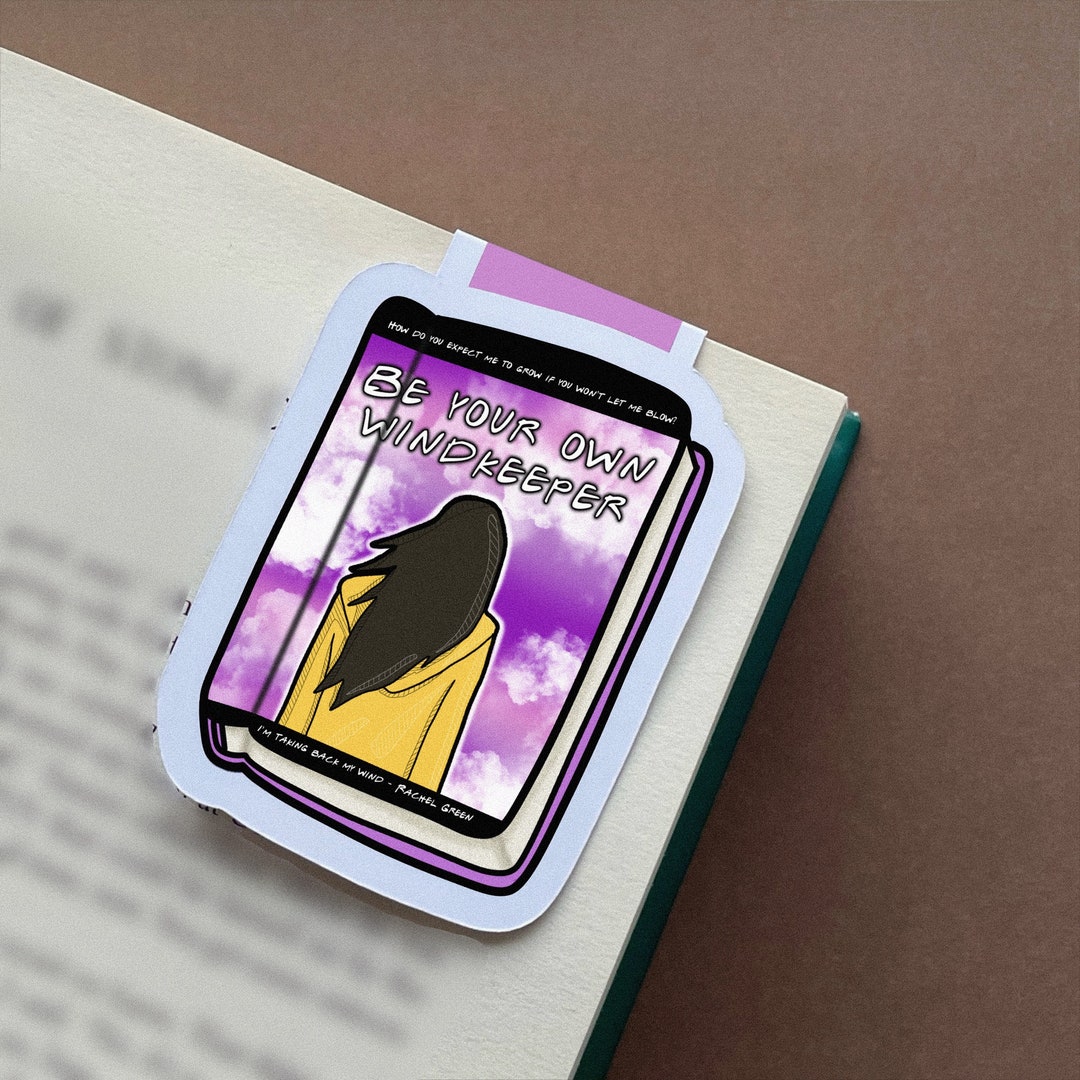 Friends Book Inspired Magnetic Bookmark Book Gift Rachel Monica Phoebe ...