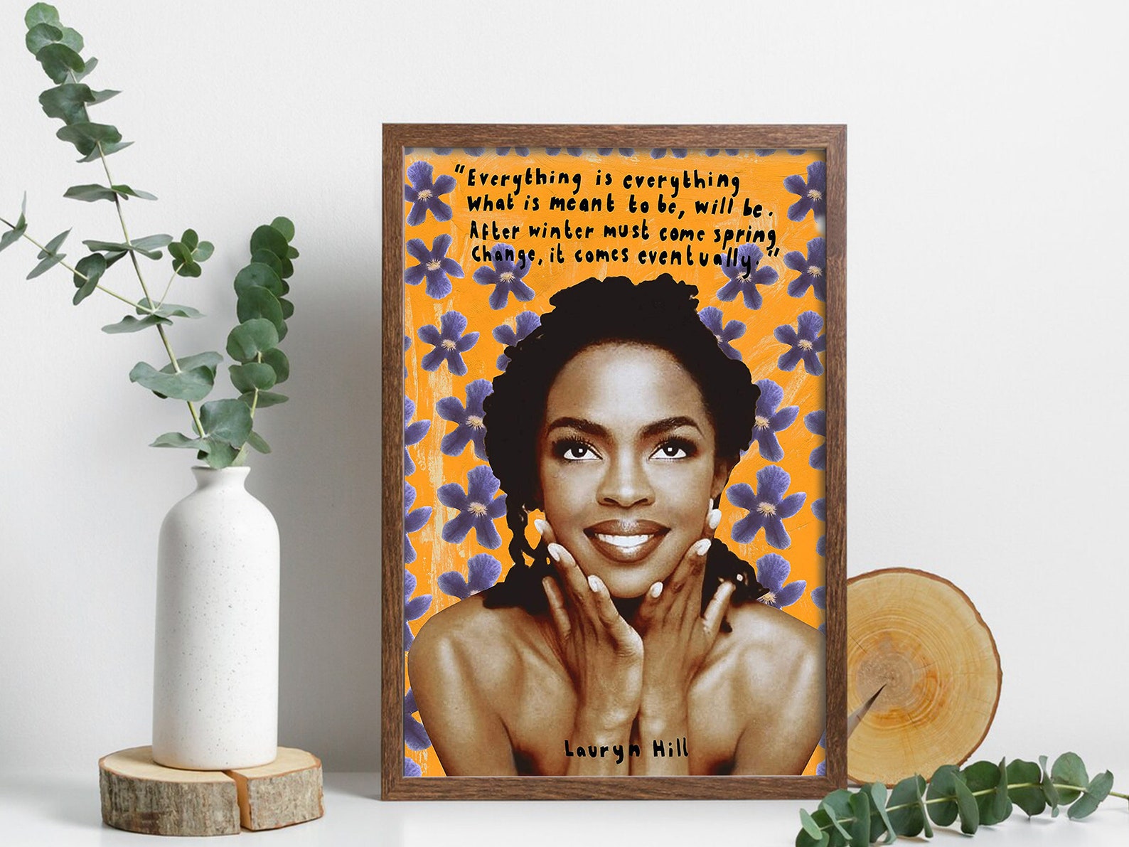 Singer Watercolor Poster Print - Etsy