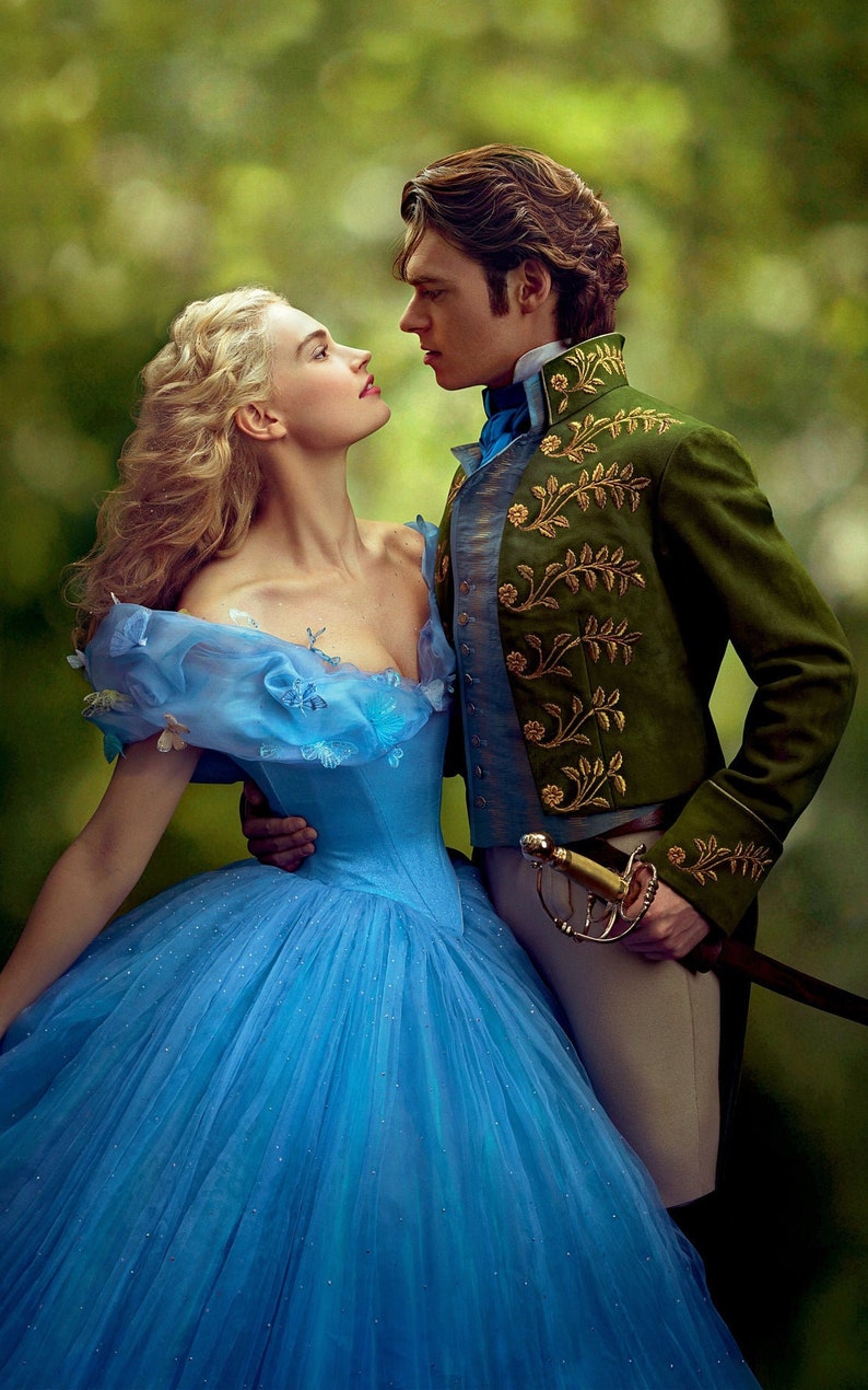 Ella and Kit Cinderella Poster Cinderella Art Print | Etsy