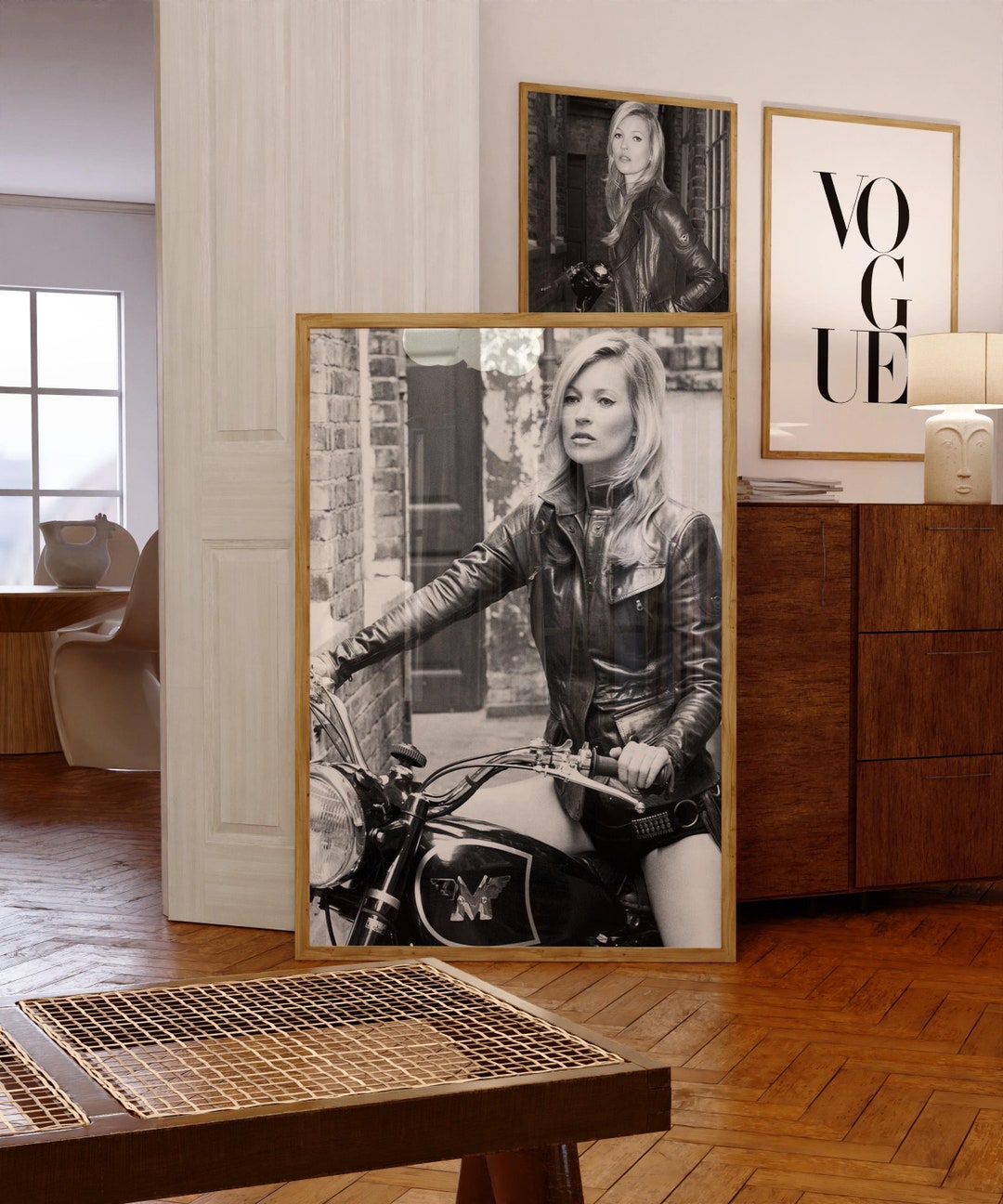 Kate Moss Print, Fashion Print, Kate Moss Inspired Wall Art, Apartment ...