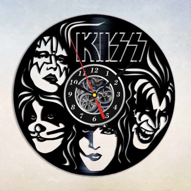 Vinyl Clock - Etsy