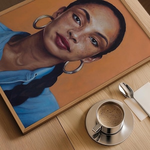 Sade Adu Portrait Poster, Retro Soul Music Art Print - Etsy