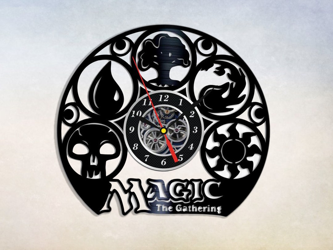 Magic Board Game Vinyl Wall Clock - Etsy