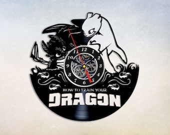 Toothless Wall Clock - Etsy