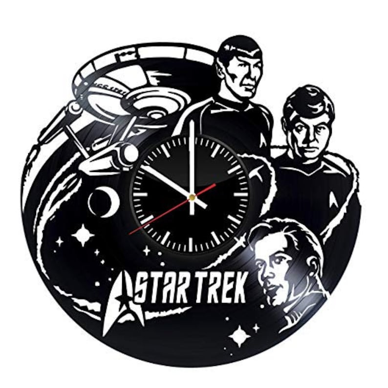 Science Fiction TV Series Vinyl Wall Clock - Etsy
