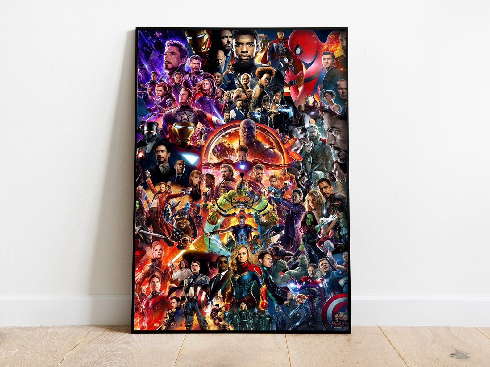 22 Cinematic Universe Poster, End Game Movie Infinity War Poster ...