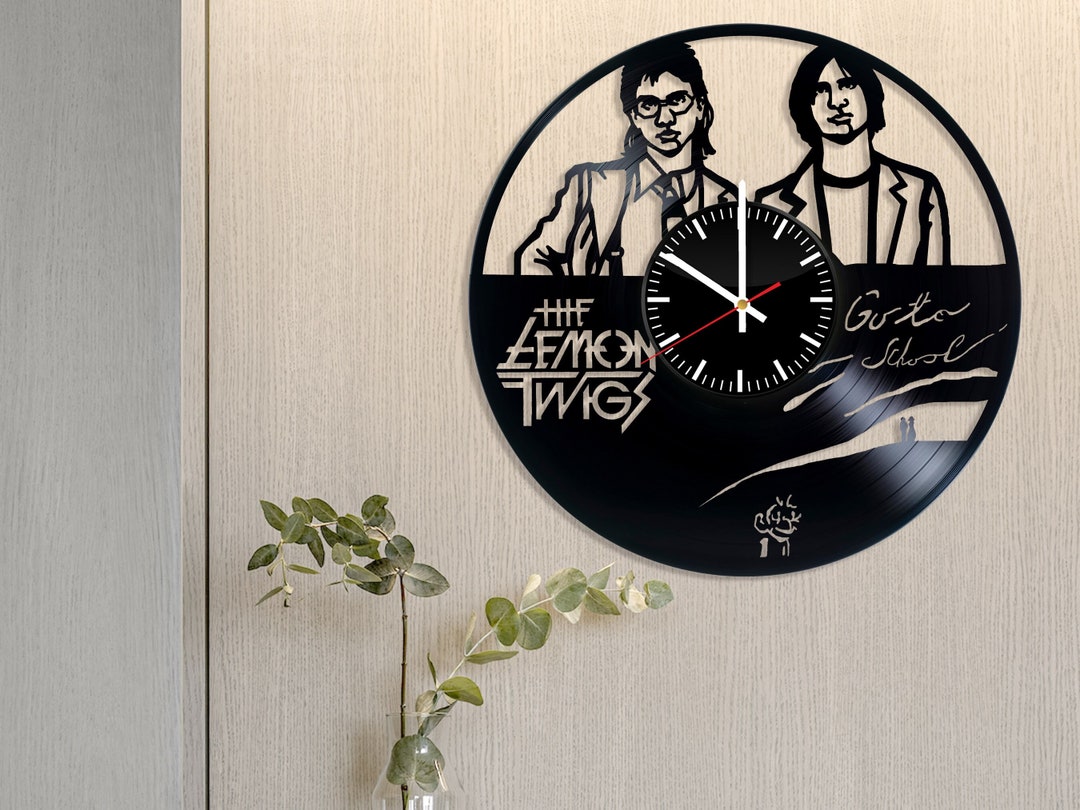 Rock Music Band Vinyl Record Wall Clock, Rock Music Wall Art, Gifts for ...