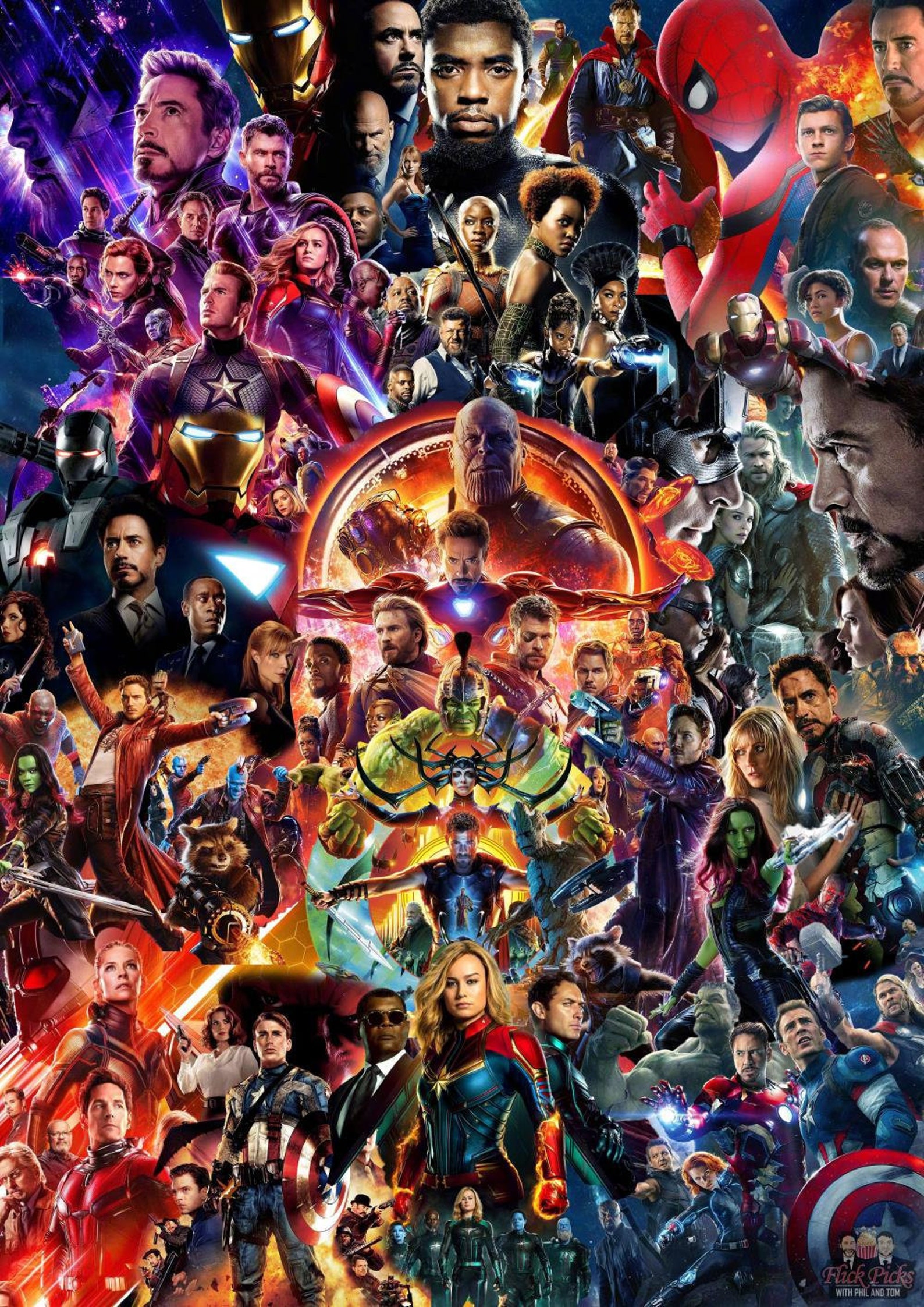 22 Cinematic Universe Poster End Game Movie Infinity War - Etsy