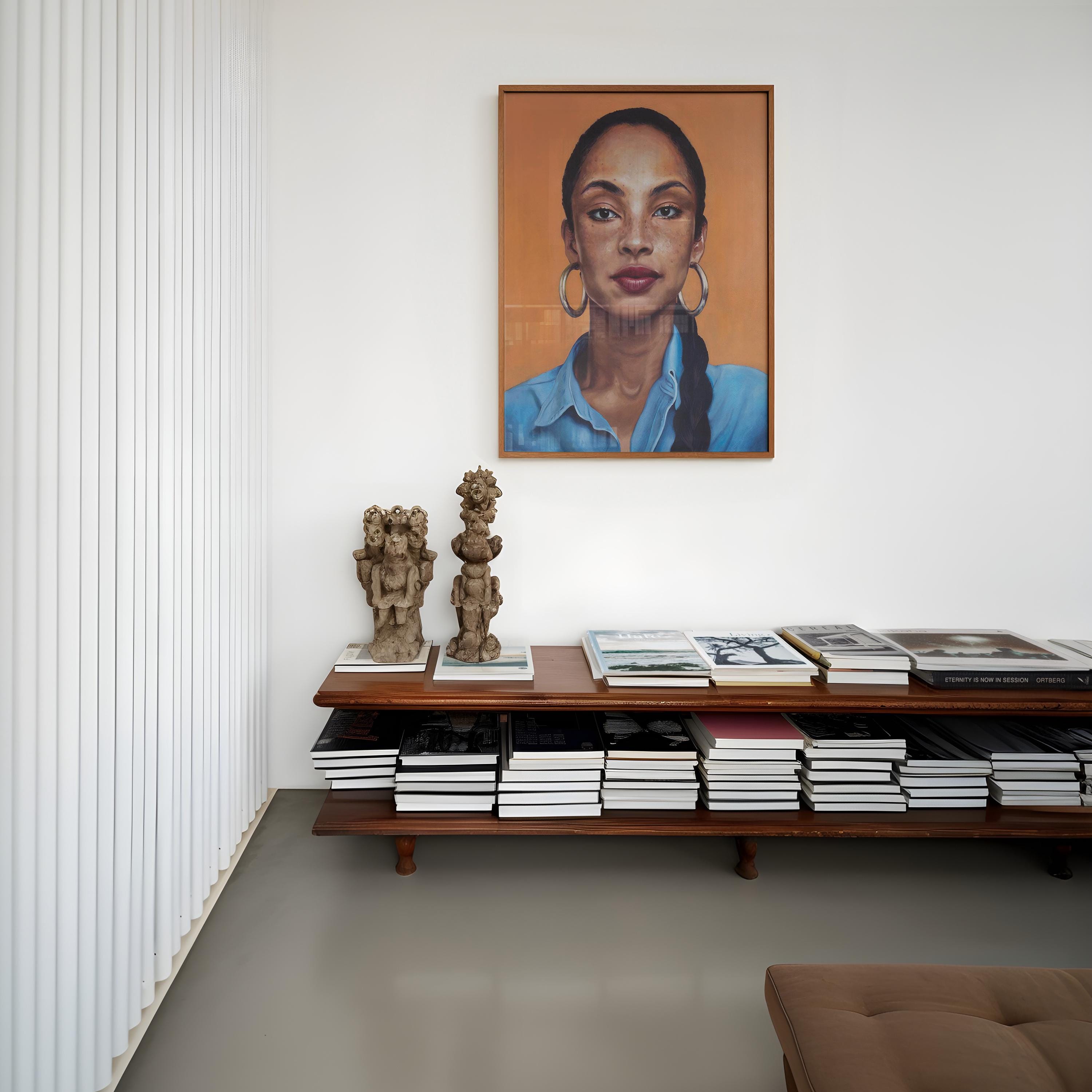 Artist Painting, Sade Poster, Sade Adu Artwork, Soul Music Art, Retro ...