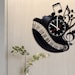 Music Notes Vinyl Wall Clock, Piano Wall Art, Music Wall Decor, Piano ...