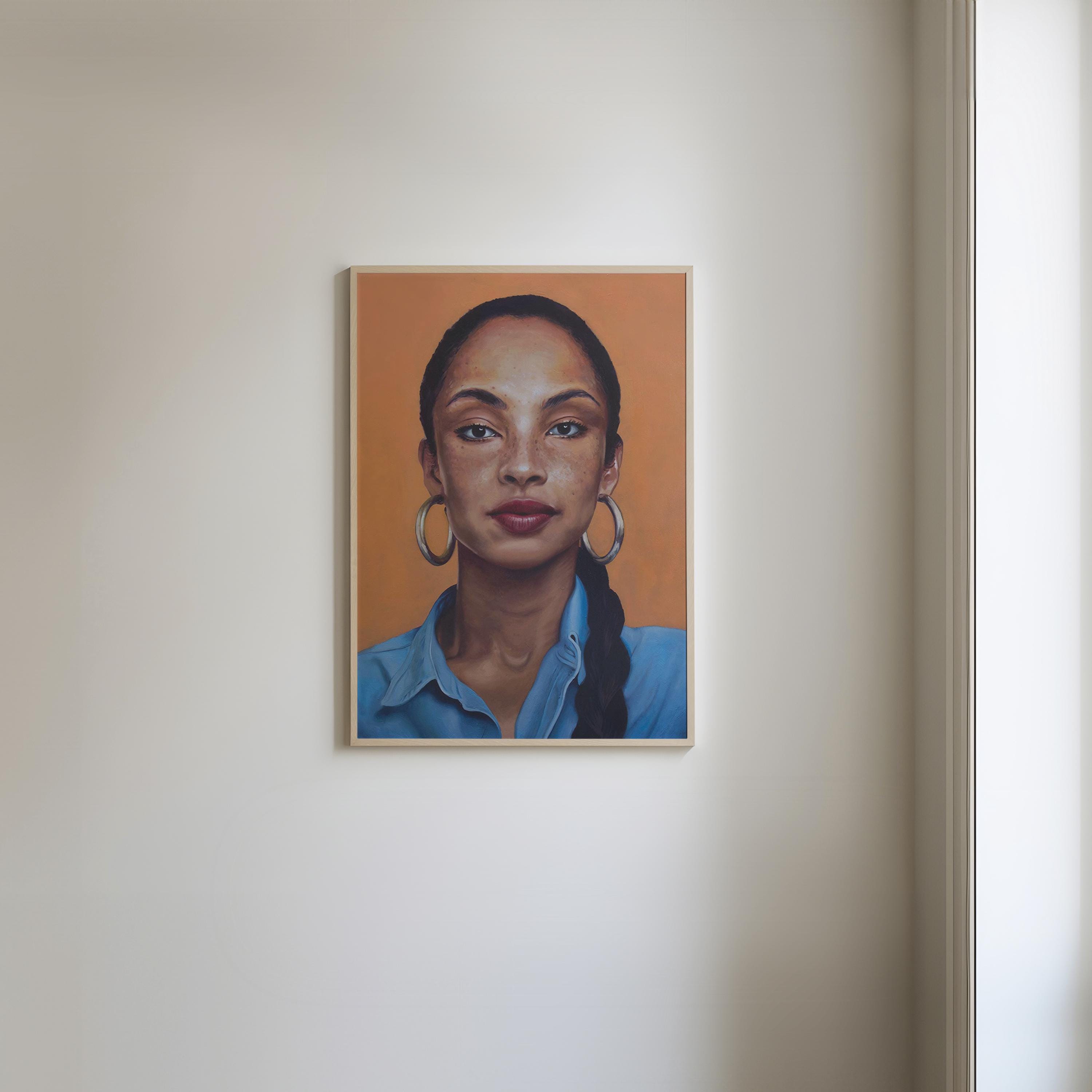 Artist Painting, Sade Poster, Sade Adu Artwork, Soul Music Art, Retro ...