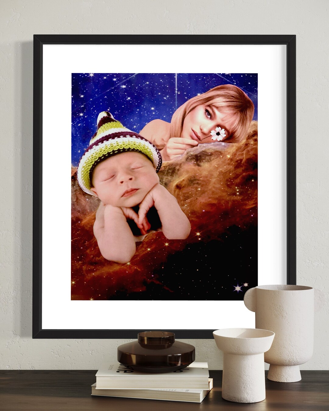Surreal Collage/ Poster/ Retro Futuristic/ Art Print/ Collage - Etsy