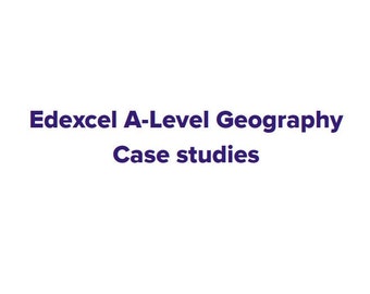 AQA A-level Geography Hazard Case Study Sheets - Etsy