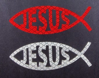 Christian Fish Stickers - Etsy