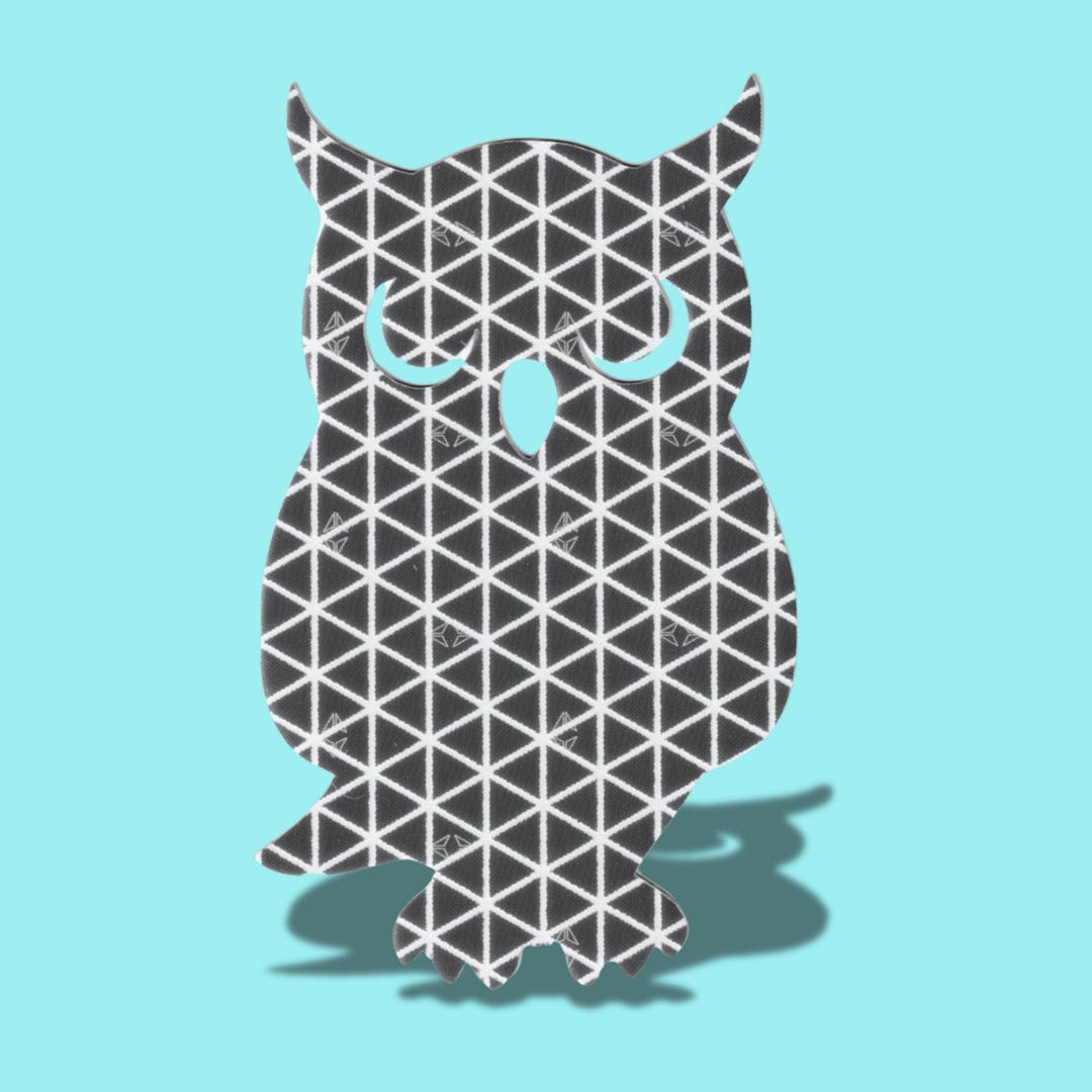 Owl Reflective Decal Owl Sticker Bike Reflector Weatherproof - Etsy