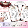 Microwave Bowl Cozy Care Card | Printable Instructions (digital ...