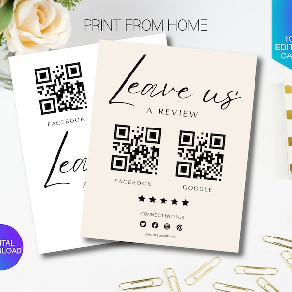 Leave Us a Review - Etsy