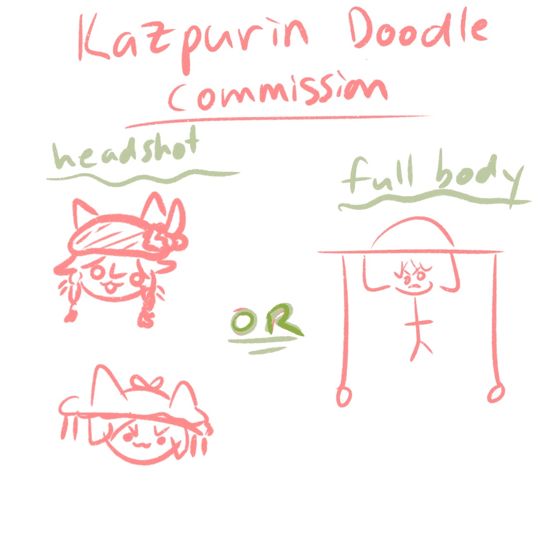 Scuffed Cutely Cursed Doodle Commission - Etsy